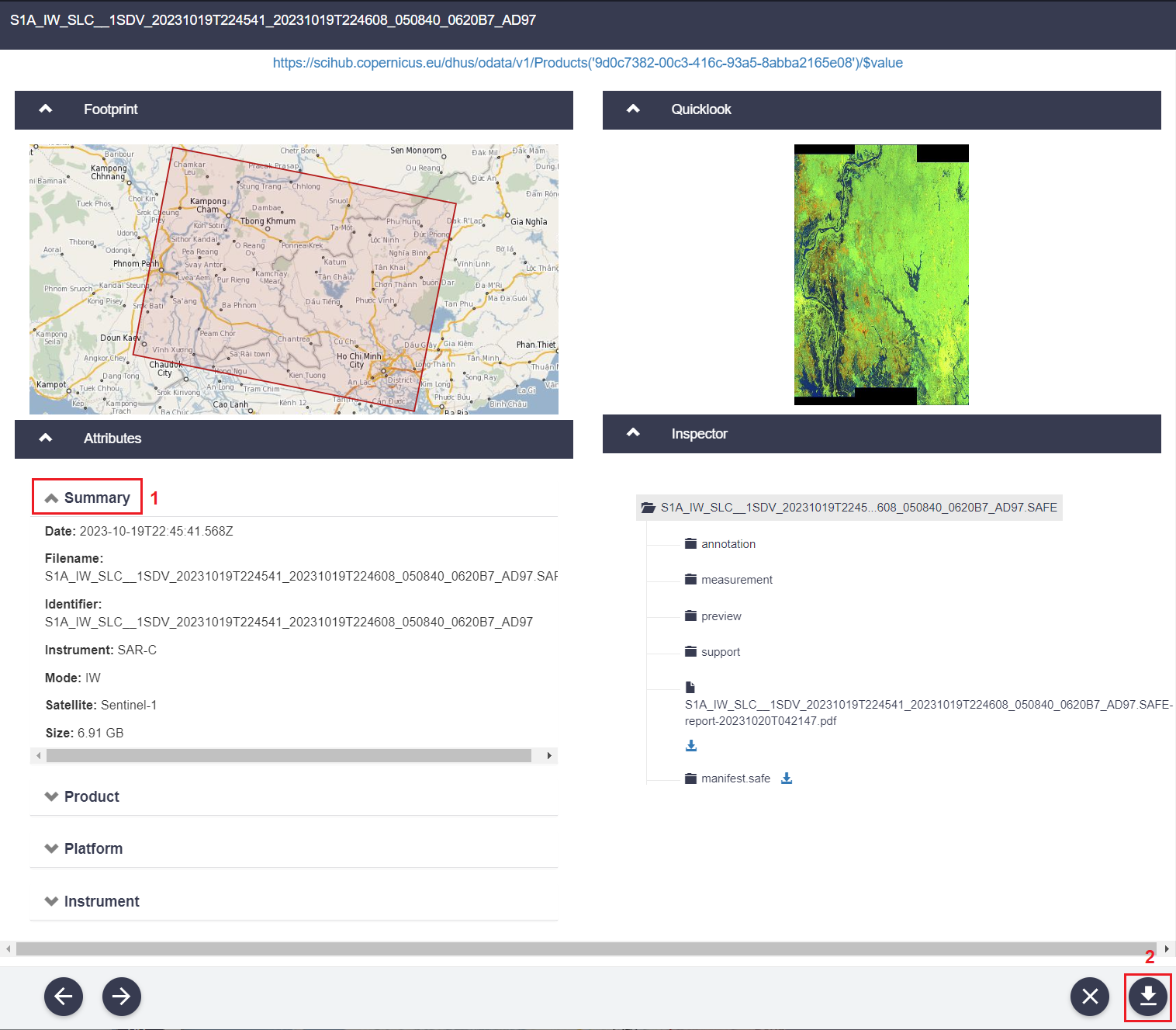 Hướng dẫn tải ảnh viễn thám miễn phí – Phần 2: Copernicus Open Access ...